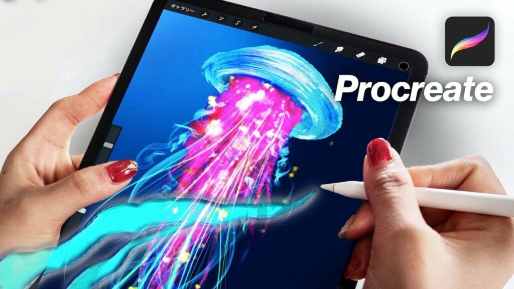 これがデジタルアート！Procreateで幻想的なクラゲを描く方法★ - ToraTora【トラトラ】